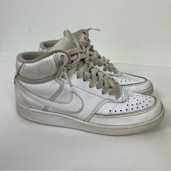 Nike | Shoes | Nike White Af Air Force One High Top Sneakers | Poshmark